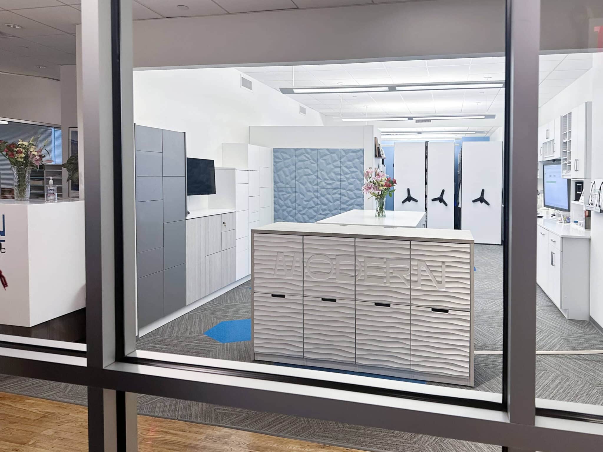 Workplace Islands and Custom Islands | Modern Office Systems